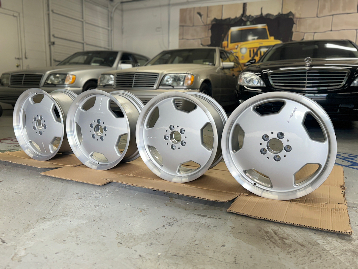 W140 18" AMG Aero II Monoblock Wheels For Sale | The MB Market