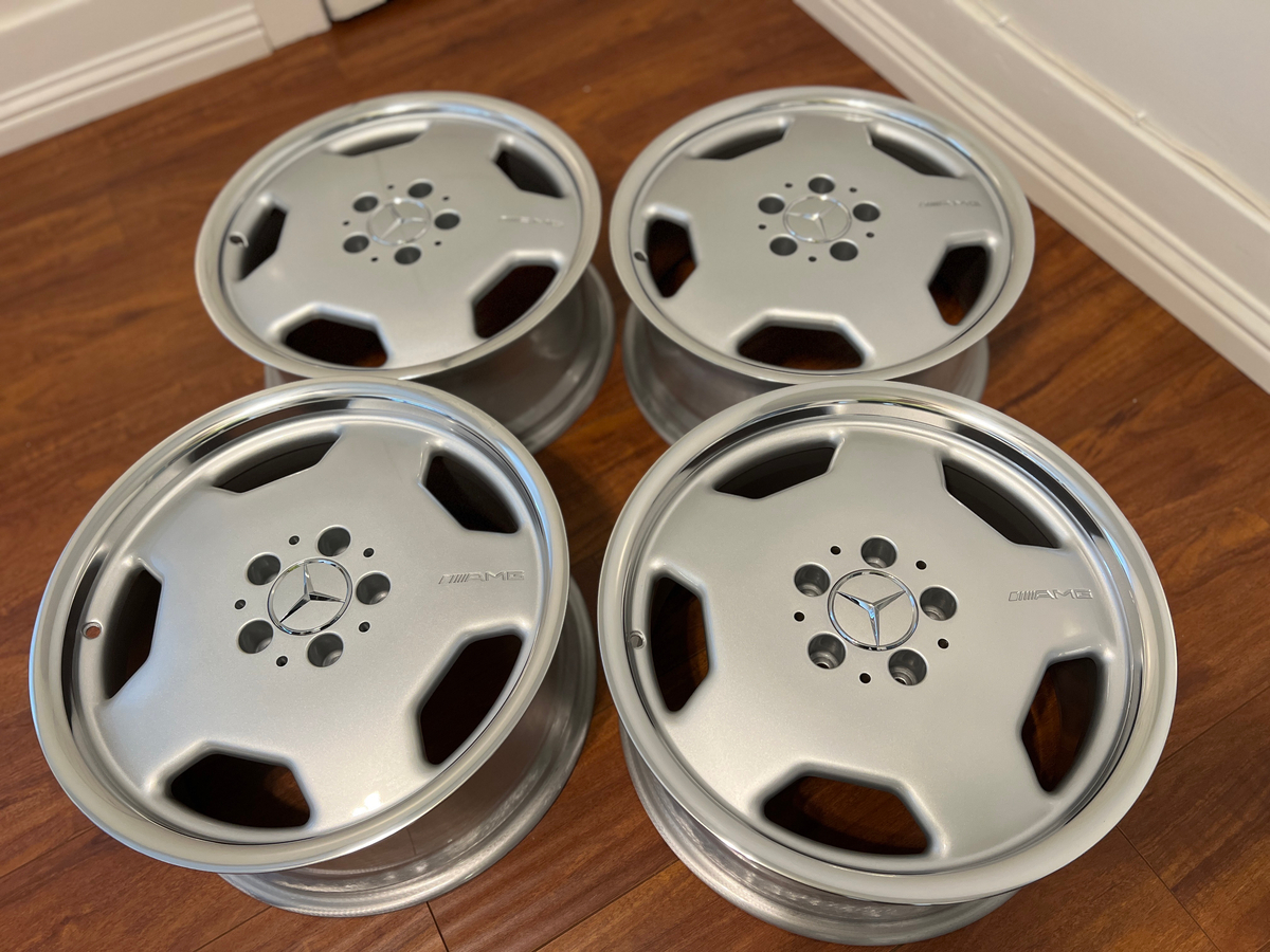Staggered 17" AMG Aero II Monoblock Wheels For Sale | The MB Market