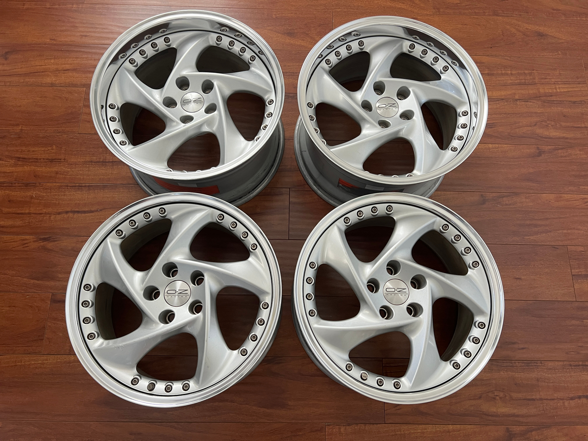 Staggered 2-Piece 18" OZ Racing Tornado Wheels For Sale | The MB Market