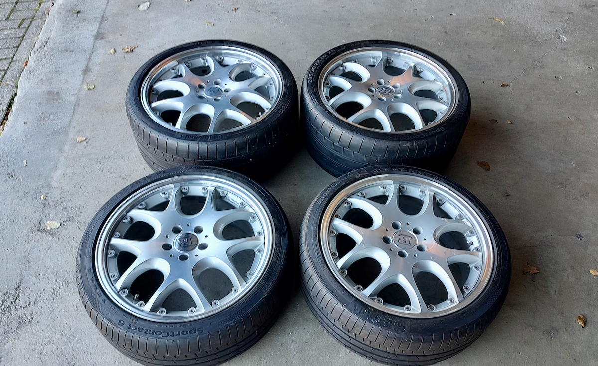 2-Piece Double Staggered 19/20" BRABUS Monoblock V Wheels For Sale ...