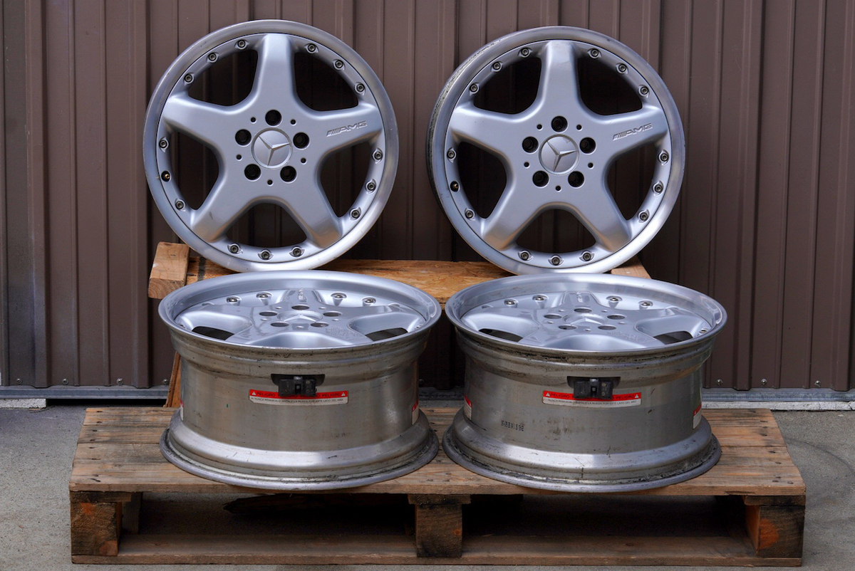 Staggered 2-Piece 17" AMG Monoblock Wheels by BBS For Sale | The MB Market