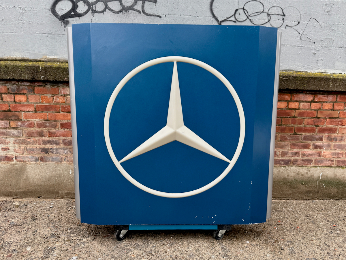 53" x 48" Illuminated Mercedes-Benz Dealership sign For Sale | The MB ...
