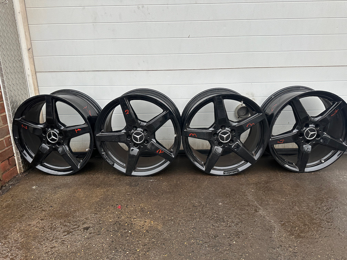NO RESERVE: 19" Staggered W218 CLS AMG Wheels For Sale | The MB Market