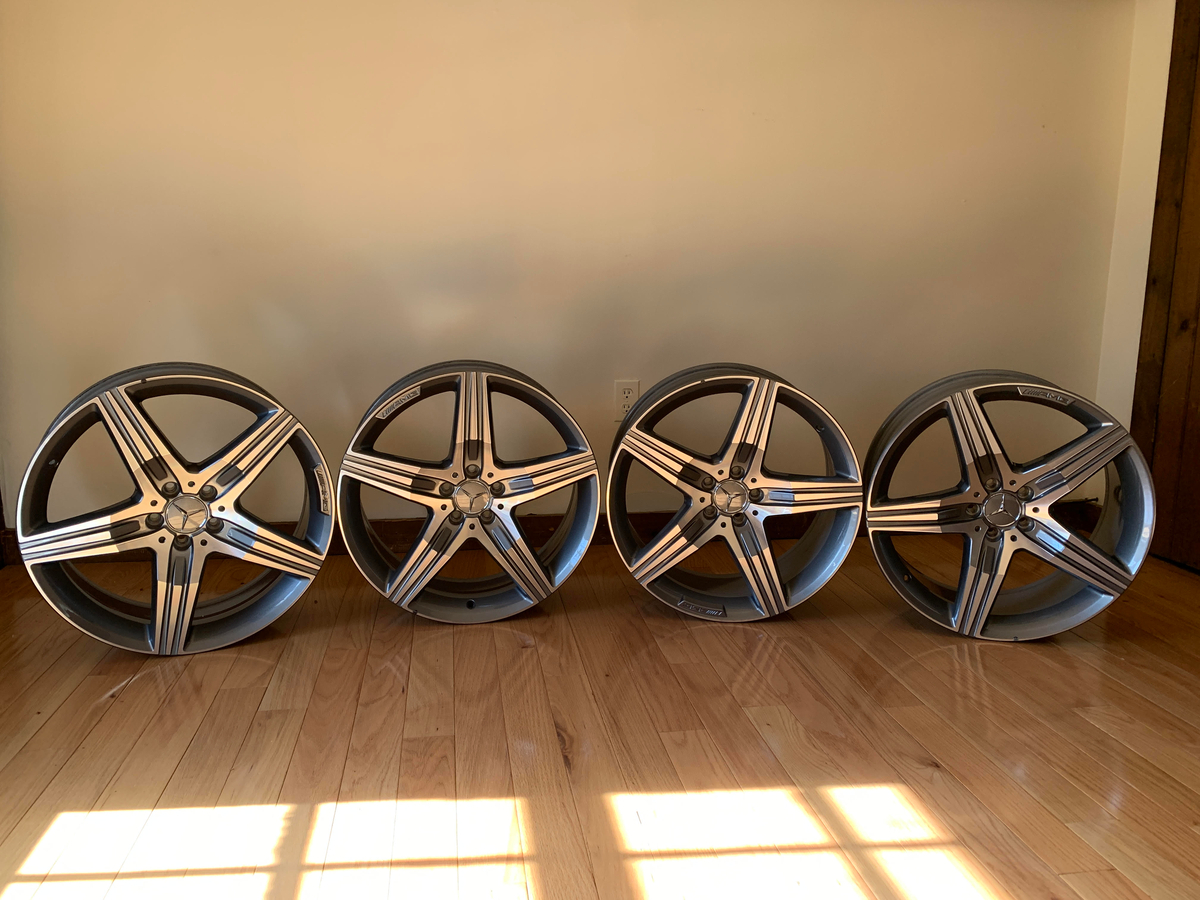 No Reserve: New-In-Box Set of 20" Mercedes-Benz AMG S63 Wheels For Sale ...