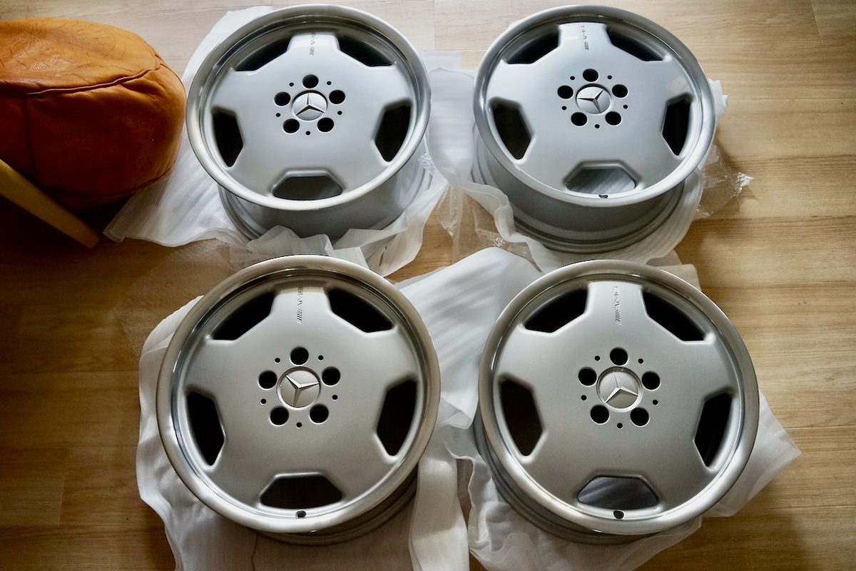 Staggered 17" AMG Aero II Monoblock Wheels For Sale | The MB Market