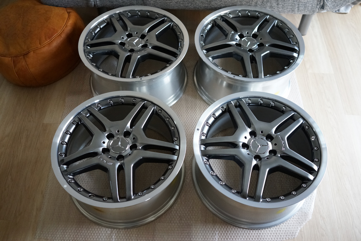 Staggered 2-Piece 19" Style IV AMG Wheels (New Old Stock) For Sale ...