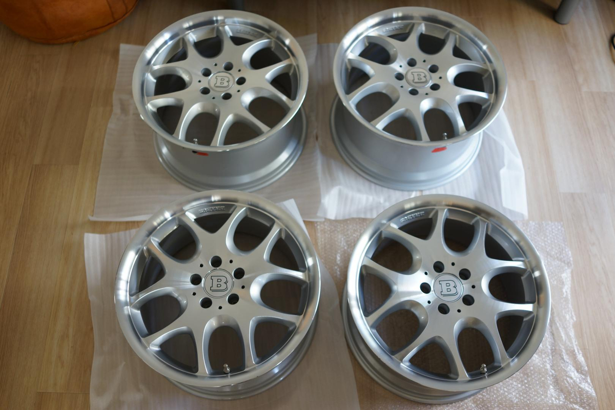 Staggered 18" BRABUS Monoblock V Wheels For Sale | The MB Market
