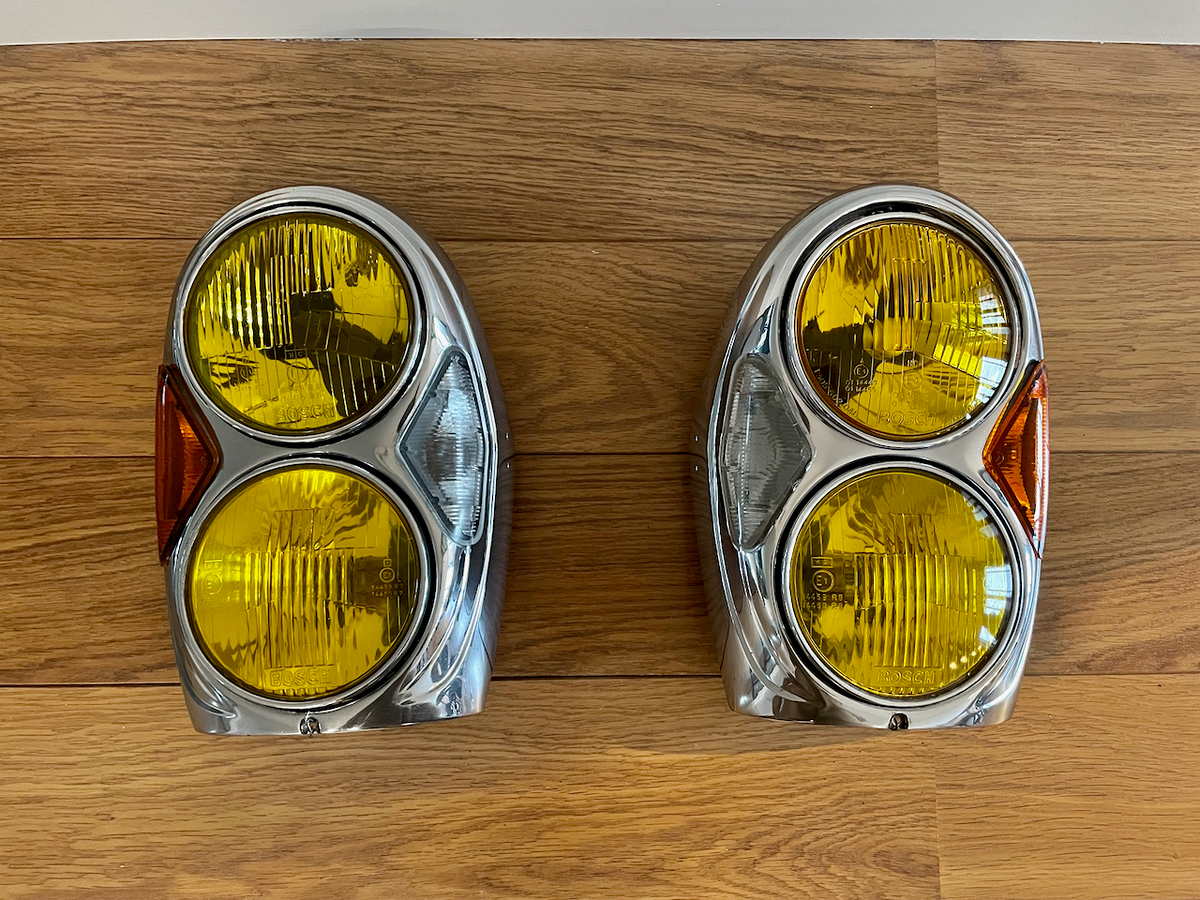 Genuine BOSCH W108/W109/W111/W112 French Front Headlights For Sale ...