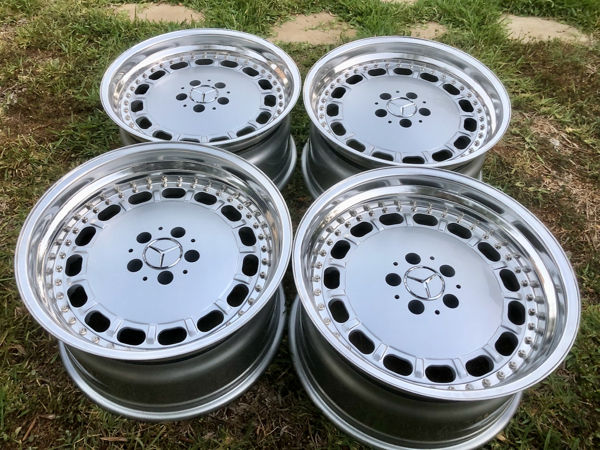 Custom 18" Gullideckel 3-Piece Wheels For Sale | The MB Market