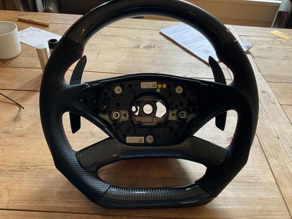 NO RESERVE: Custom Steering Wheel for W221/C216 For Sale | The MB Market
