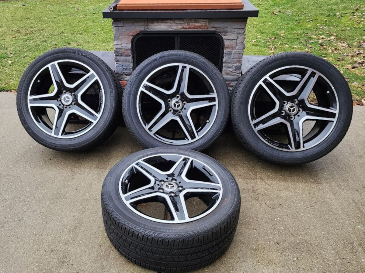 NO RESERVE: W166 Mercedes-Benz GLE 20" AMG Wheels & Tires For Sale ...