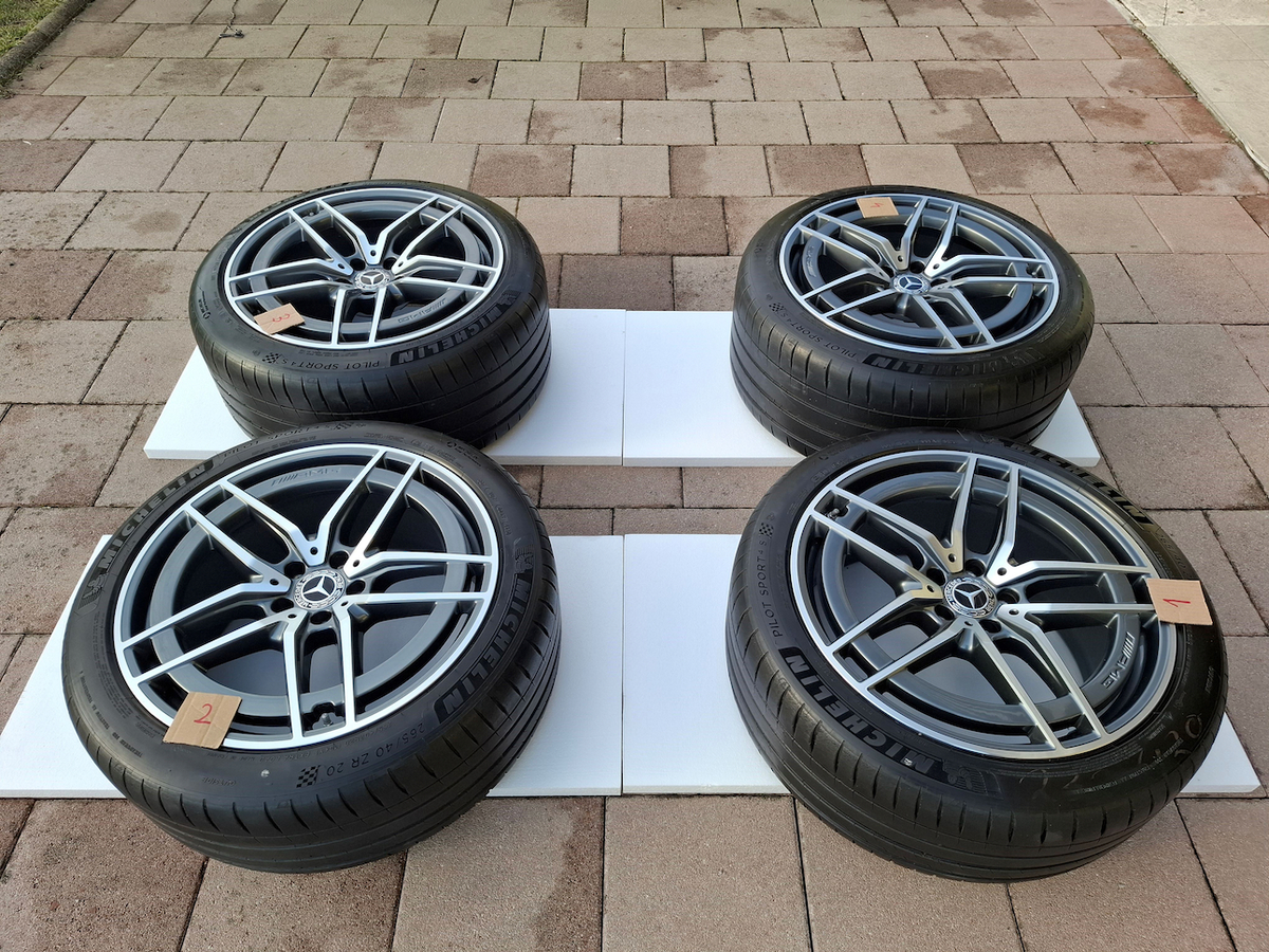 20" Mercedes-AMG R232 SL-Class OEM Wheels & Tires For Sale | The MB Market