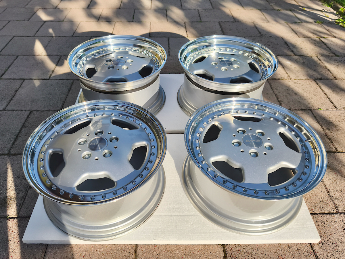 Staggered 2-Piece 17" RH Alurad ZW2 Topline Wheels For Sale | The MB Market