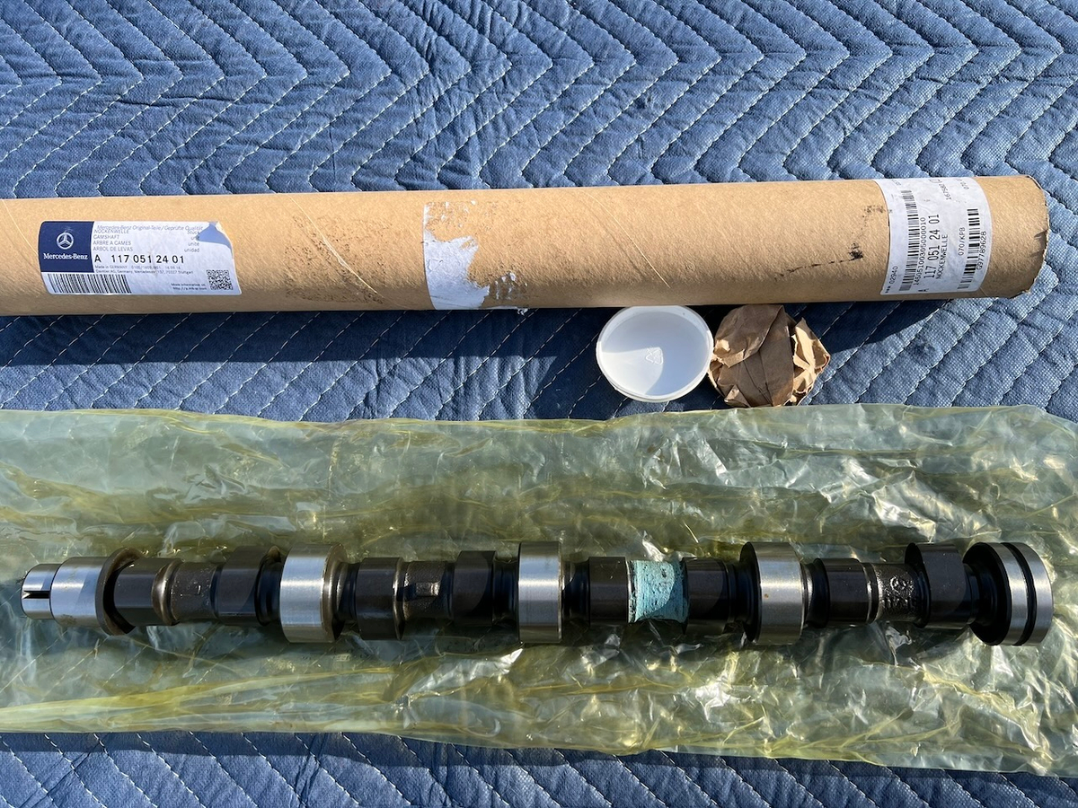 NO RESERVE: NOS Mercedes-Benz M117 ECE Left Side Camshaft For Sale ...