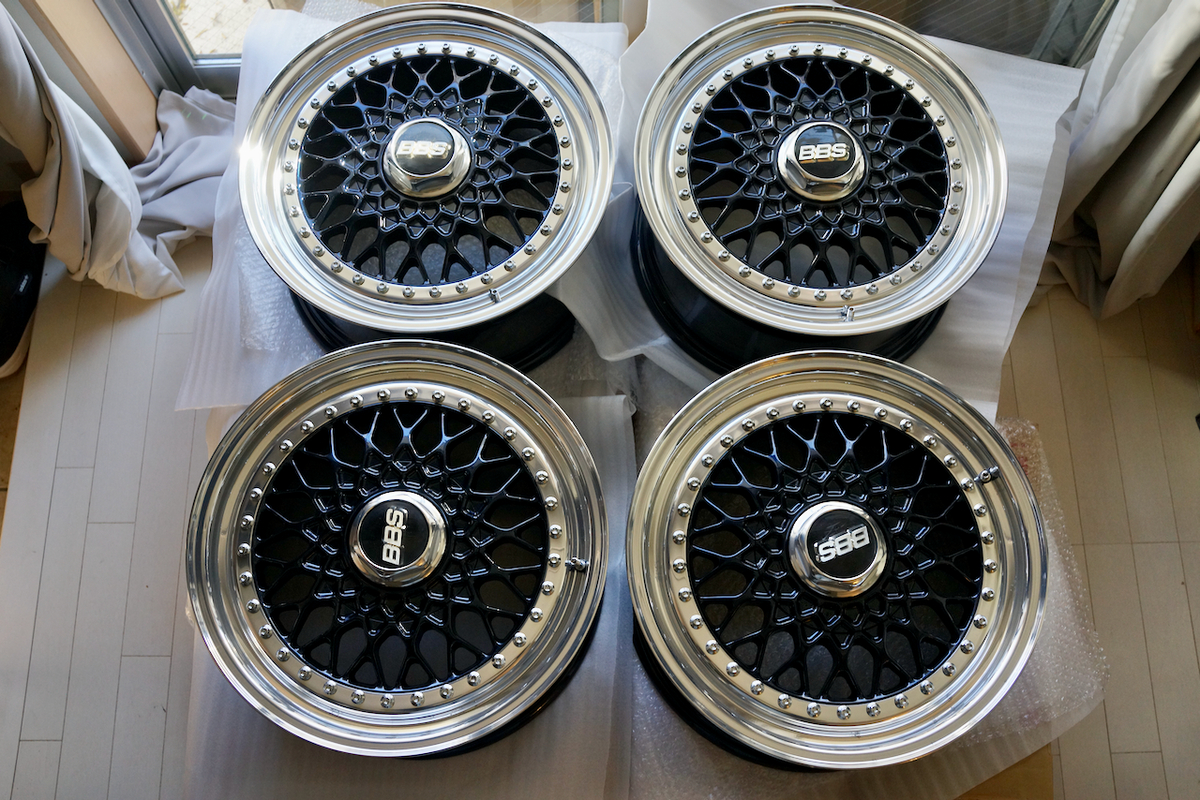 Forged 3-Piece 16" BBS RS317 Wheels For Sale | The MB Market