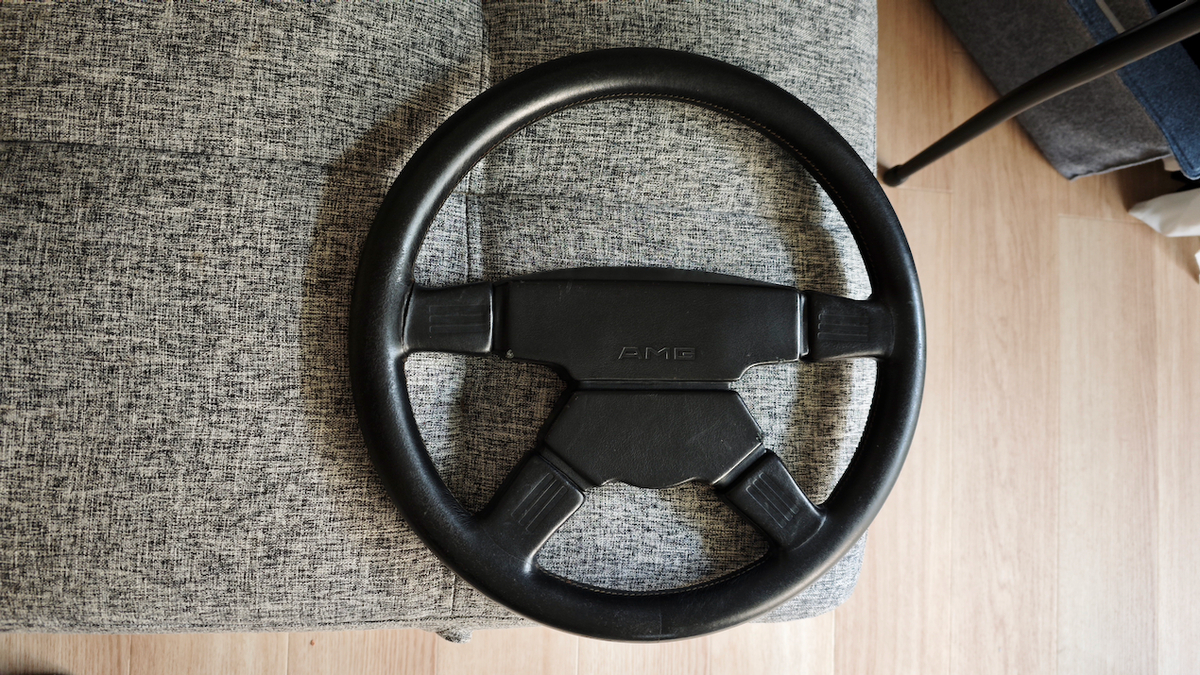 Premerger AMG Momo M38 Steering Wheel For Sale | The MB Market