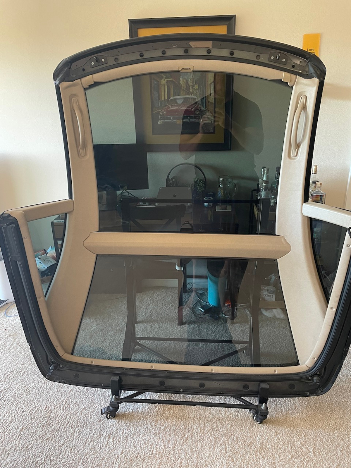 NO RESERVE: 1990-2002 Mercedes-Benz Glass Panoramic Hardtop for R129 SL ...