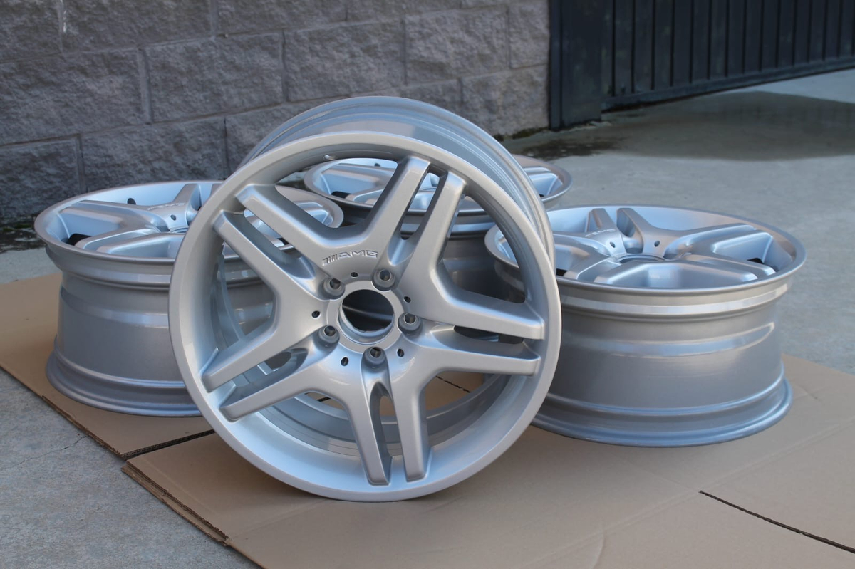 NO RESERVE: Staggered 18" Cromodora AMG Wheels For Sale | The MB Market