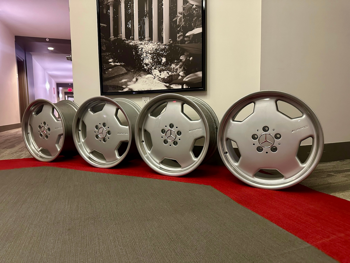 W140 18" AMG Aero II Monoblock Wheels For Sale | The MB Market