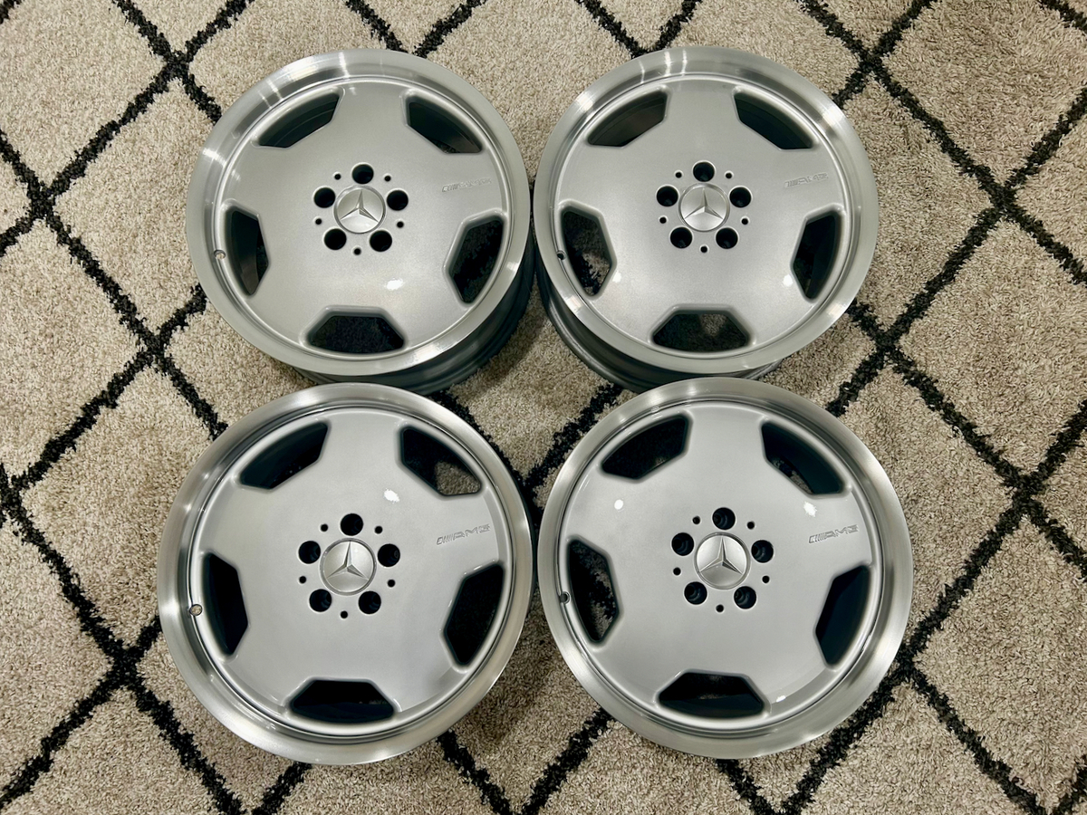 Staggered 18" AMG Aero II Monoblock Wheels for R129/W210 For Sale | The ...