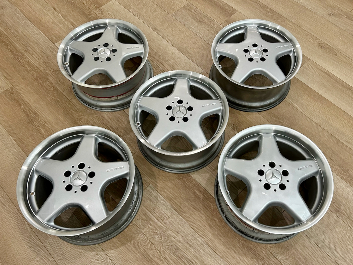 18" AMG Monoblock Style 1 Sport Wheels Set of 5 For Sale | The MB Market