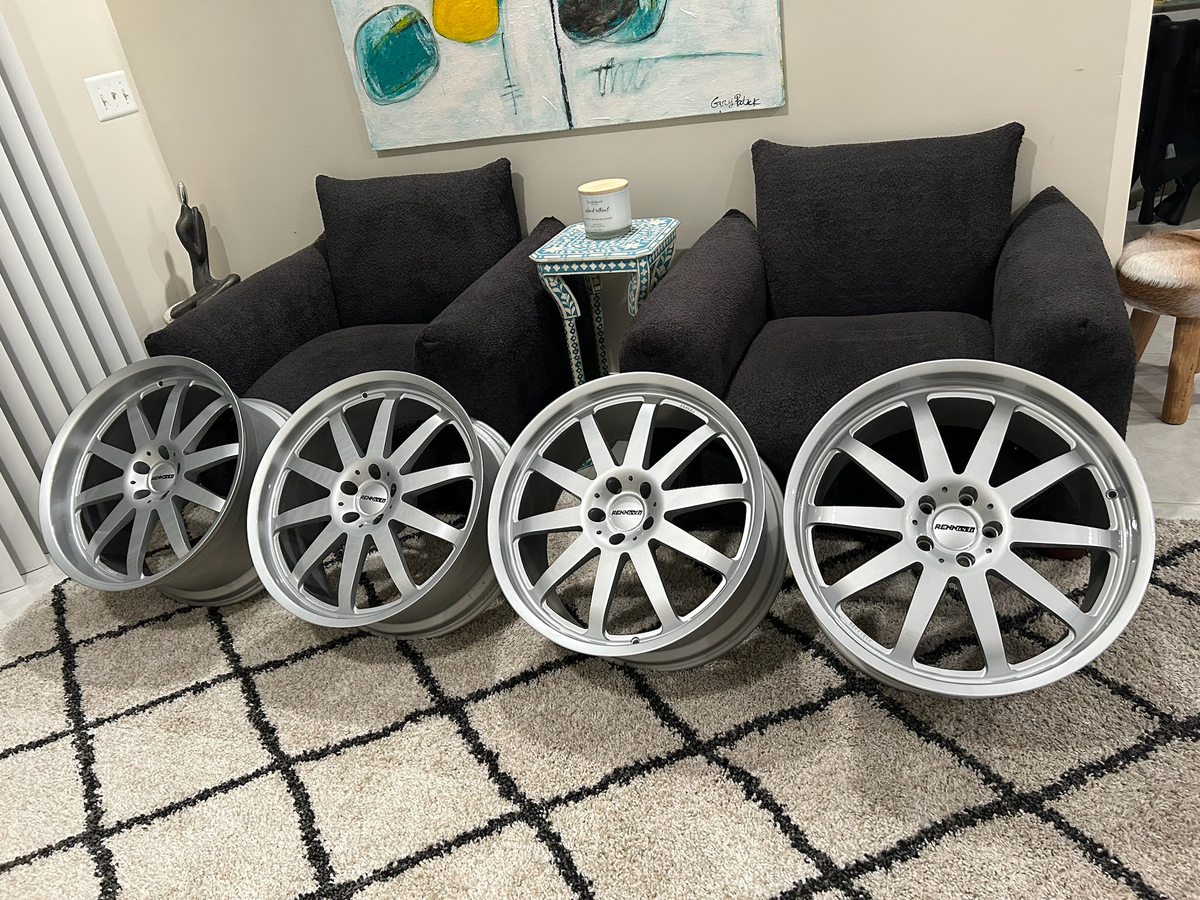 Staggered 20" RENNtech Monolite Forged Wheels For Sale | The MB Market