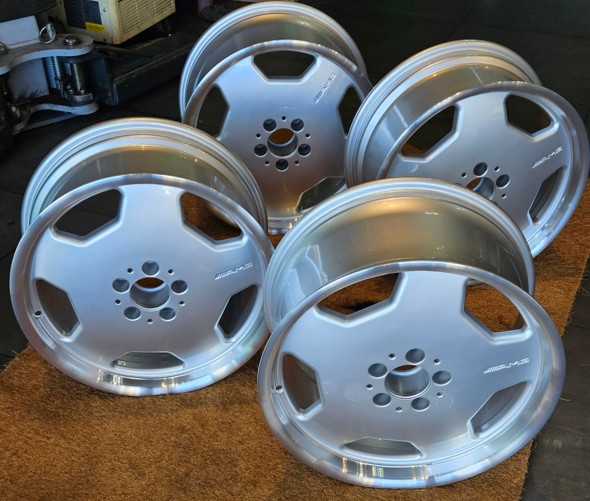 Staggered 18" AMG Aero II Monoblock Wheels for W210/R129 For Sale | The ...