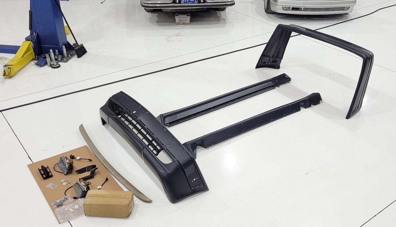 Authentic W124 AMG Gen 2 Full Body Kit For Sale | The MB Market