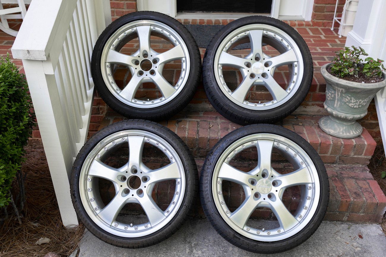 No Reserve: Ronal-Lorinser LM5 19" Wheels w/Tires For Sale | The MB Market