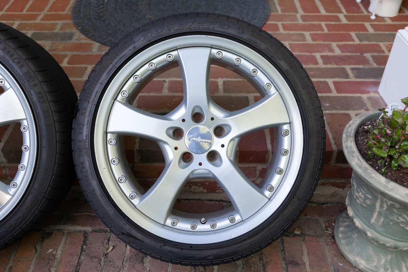 No Reserve: Ronal-Lorinser LM5 19" Wheels w/Tires For Sale | The MB Market