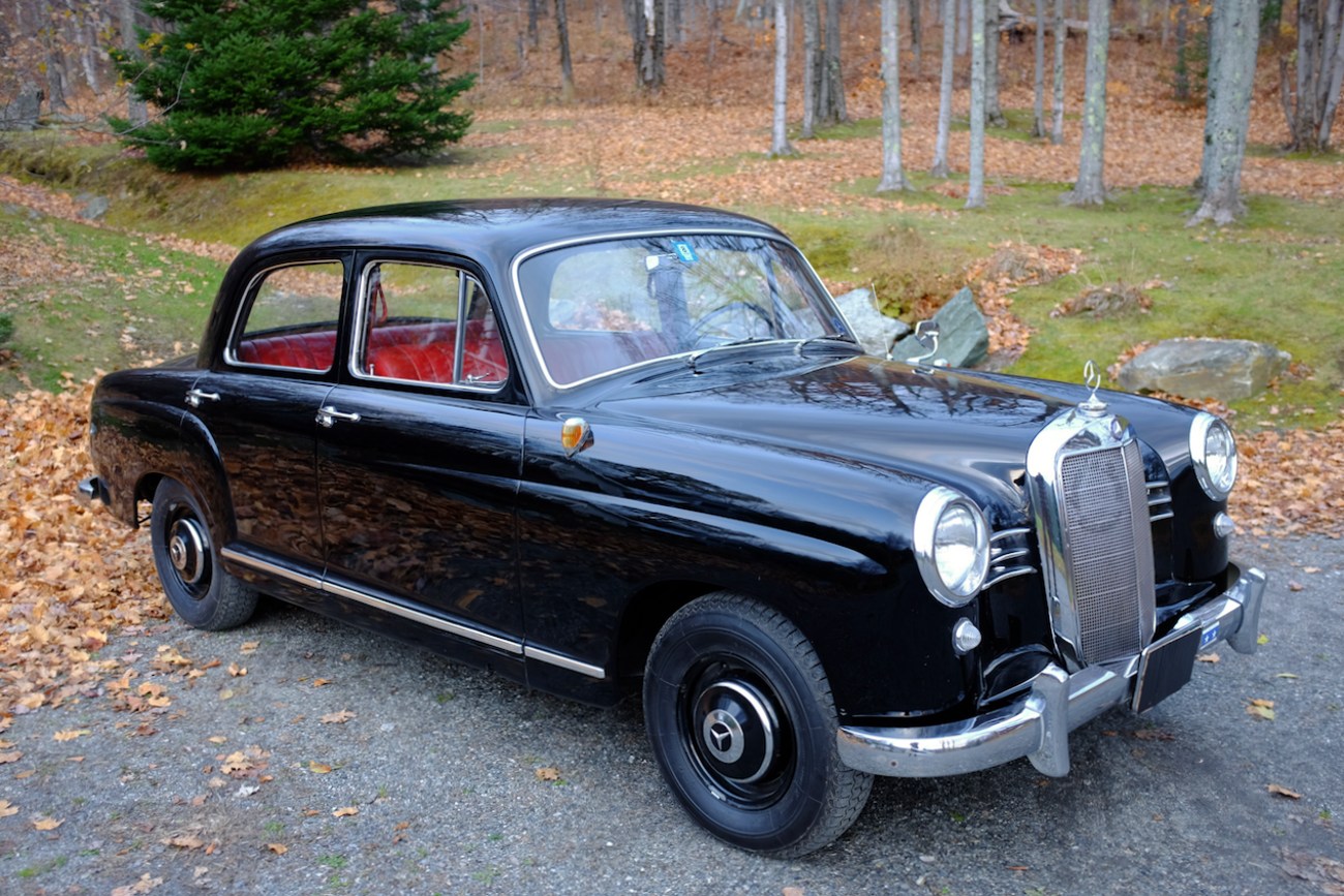 49k-Mile 1955 Mercedes-Benz 180D w/Full Documentation For Sale | The MB ...