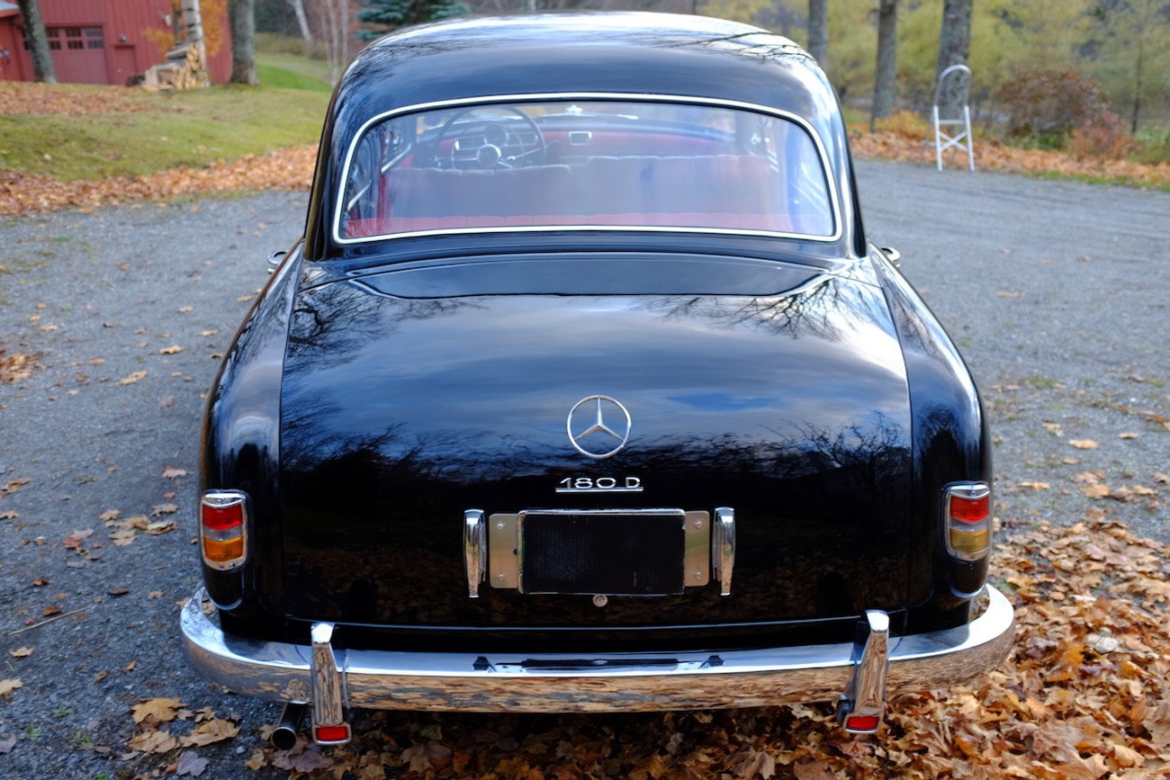 49k-Mile 1955 Mercedes-Benz 180D w/Full Documentation For Sale | The MB ...