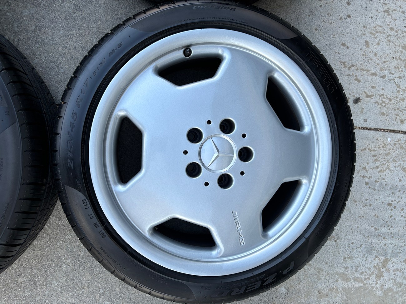 NO RESERVE: 17" AMG Aero II Monoblock Wheels For Sale | The MB Market