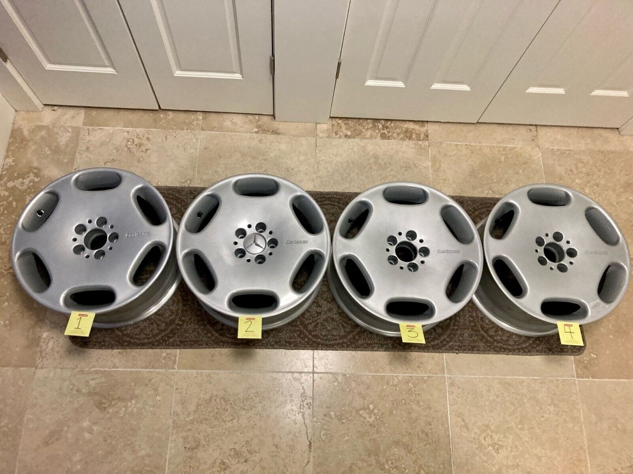 NO RESERVE: 18" Carlsson 1/6 Wheels For Sale | The MB Market