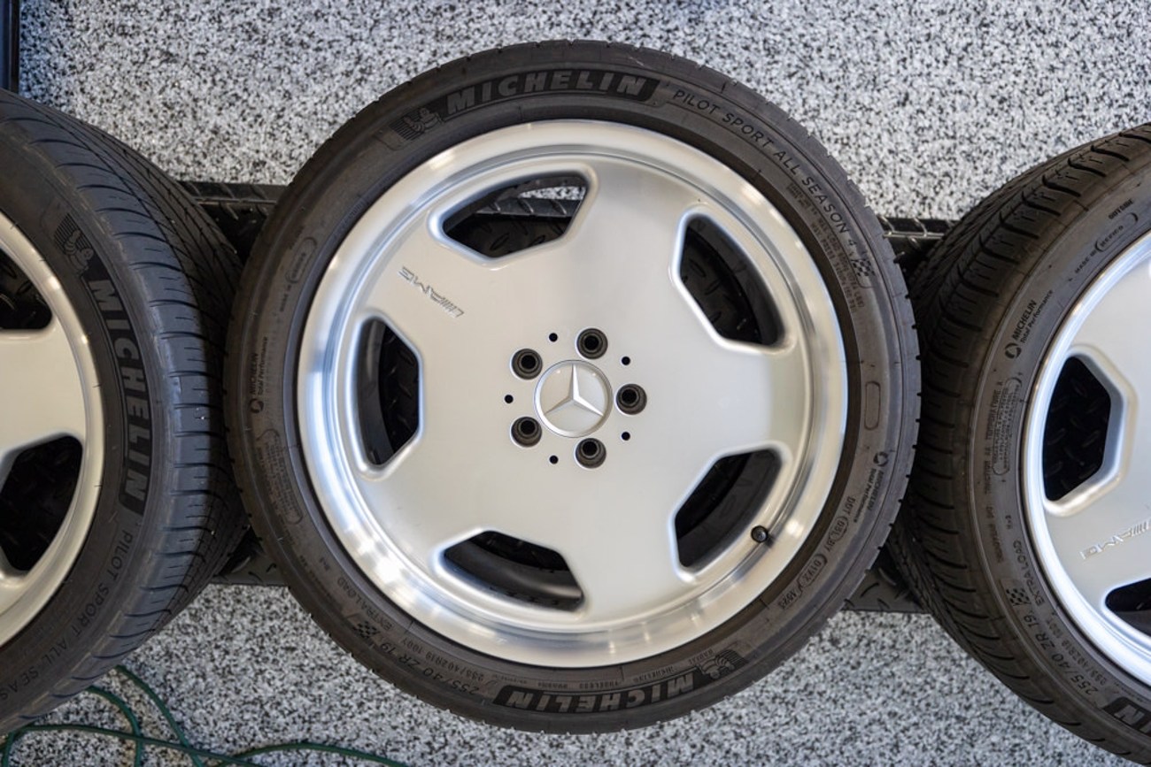 Staggered 19" AMG Aero II Monoblock Wheels w/Michelin Tires For Sale ...