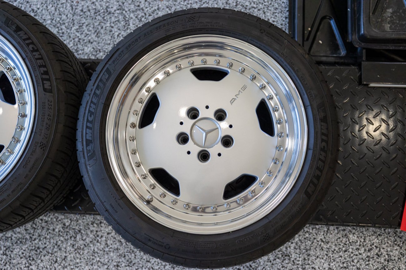 Staggered 3-piece 17" AMG Aero III Wheels by OZ Racing w/Tires For Sale ...