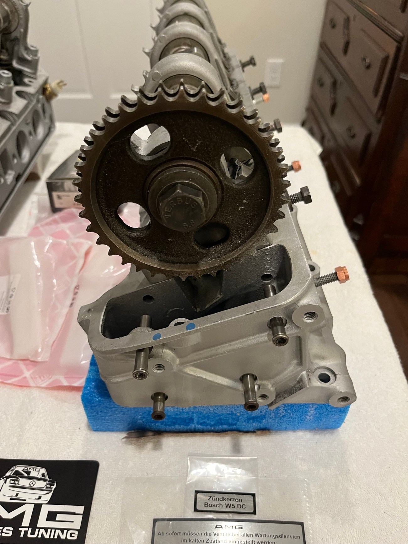 AMG M117 Cylinder Heads, AMG 50.1 Cams, & Solid Lifters For Sale | The ...