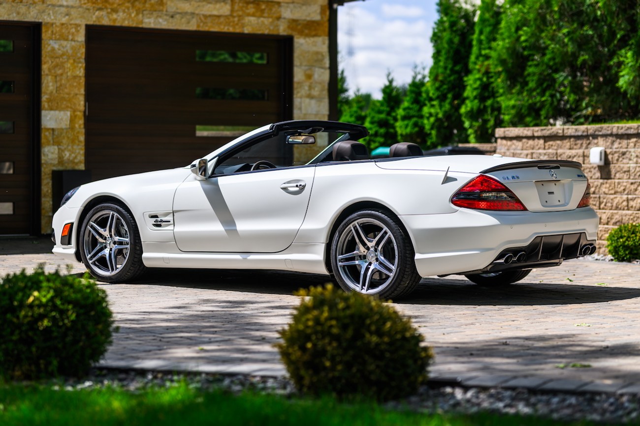 17k-Mile 2009 Mercedes-Benz SL63 AMG Edition IWC w/Matching Watch For ...