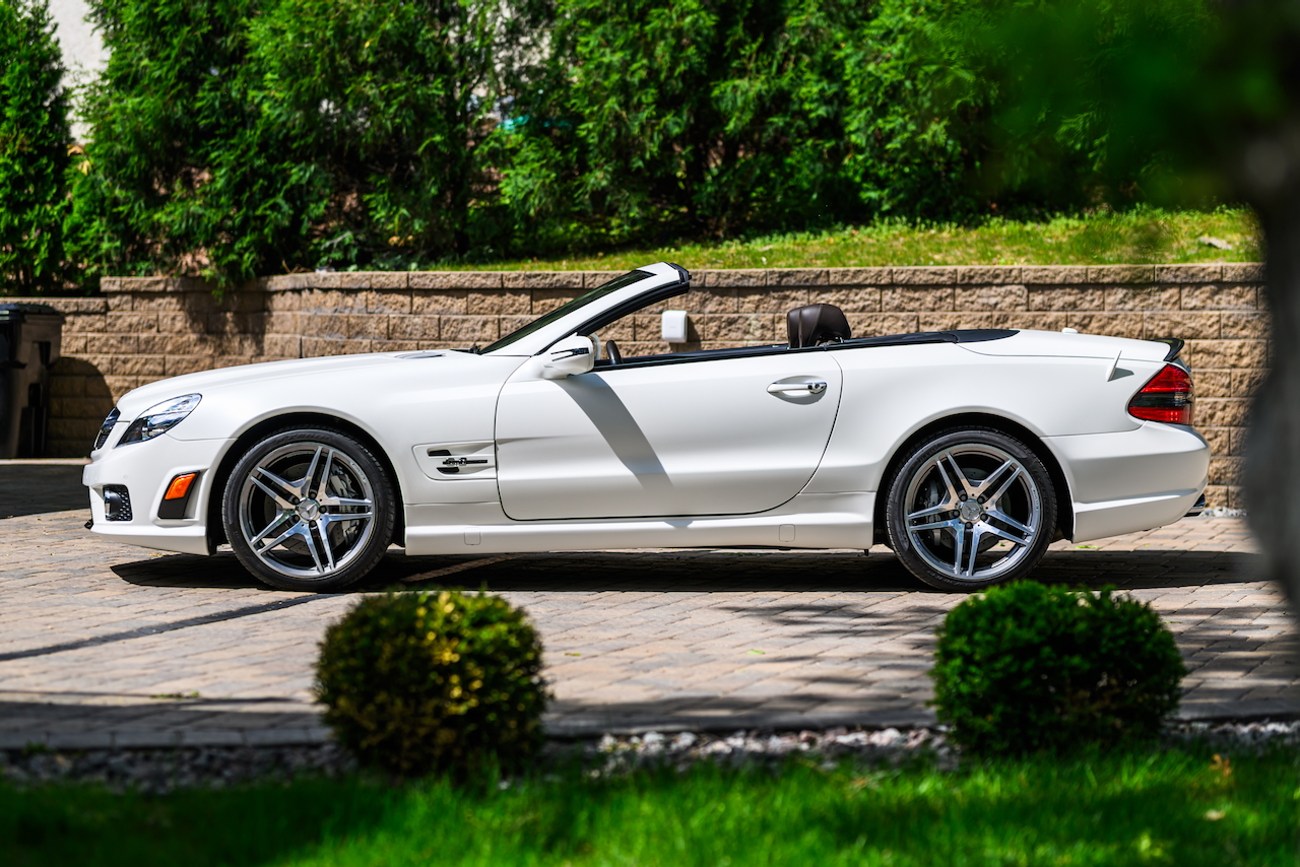 17k-Mile 2009 Mercedes-Benz SL63 AMG Edition IWC w/Matching Watch For ...