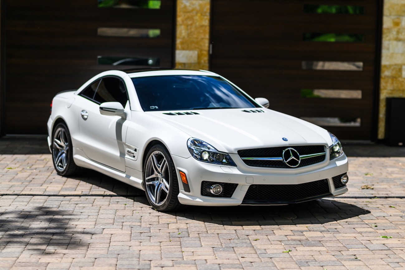 17k-Mile 2009 Mercedes-Benz SL63 AMG Edition IWC w/Matching Watch For ...