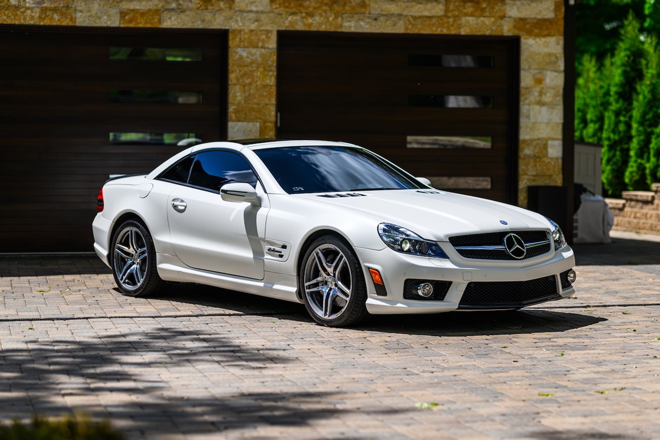 17k-Mile 2009 Mercedes-Benz SL63 AMG Edition IWC w/Matching Watch For ...