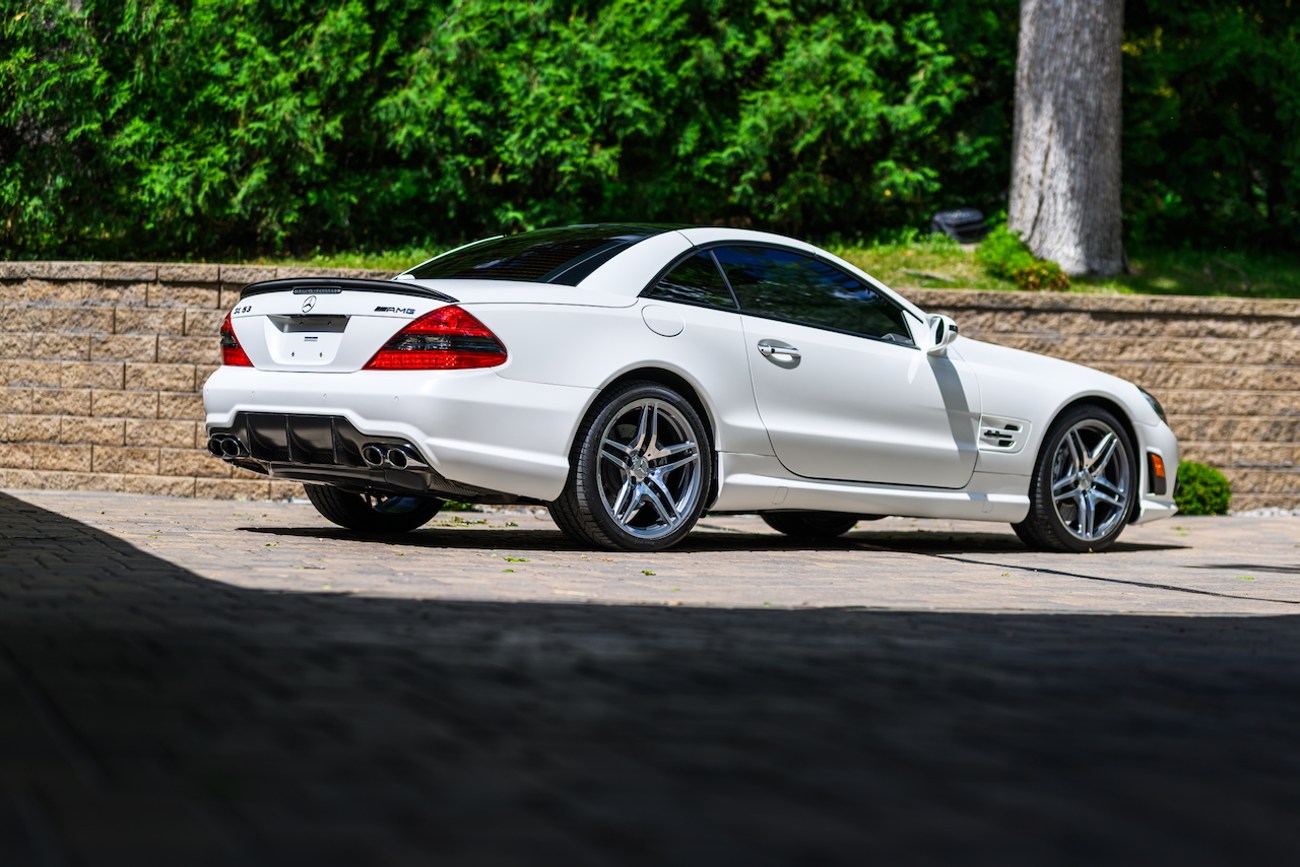17k-Mile 2009 Mercedes-Benz SL63 AMG Edition IWC w/Matching Watch For ...