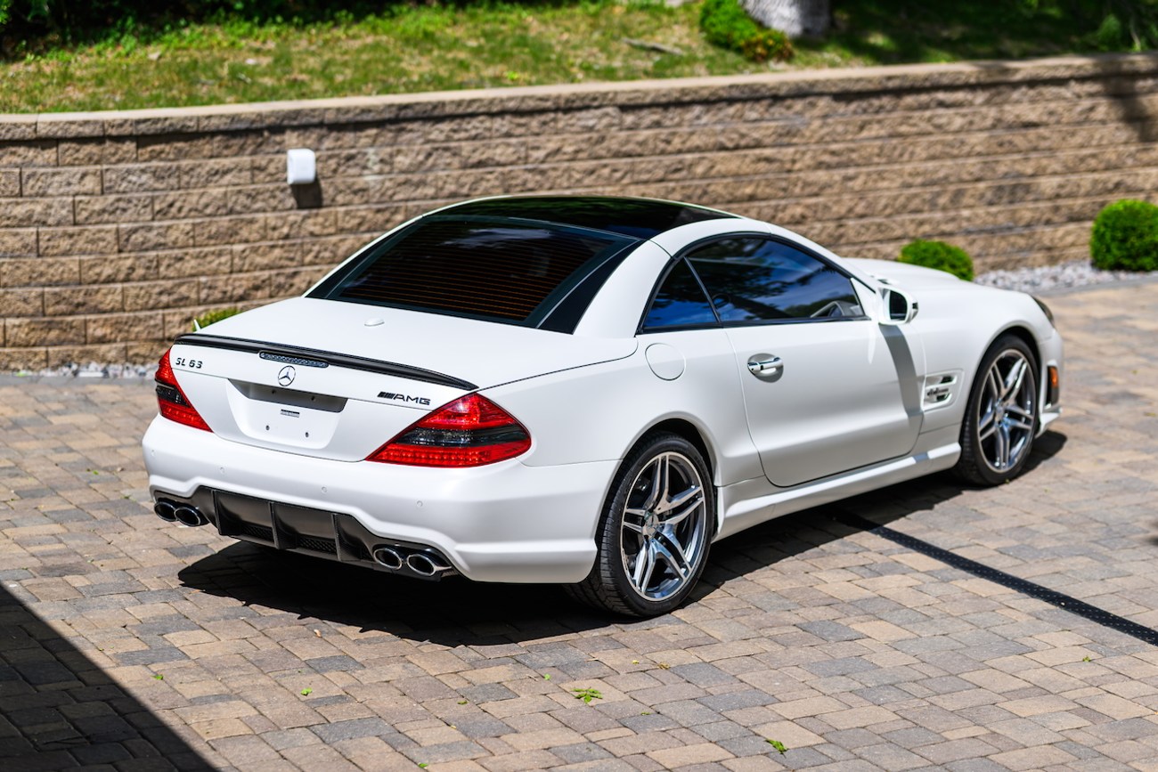 17k-Mile 2009 Mercedes-Benz SL63 AMG Edition IWC w/Matching Watch For ...