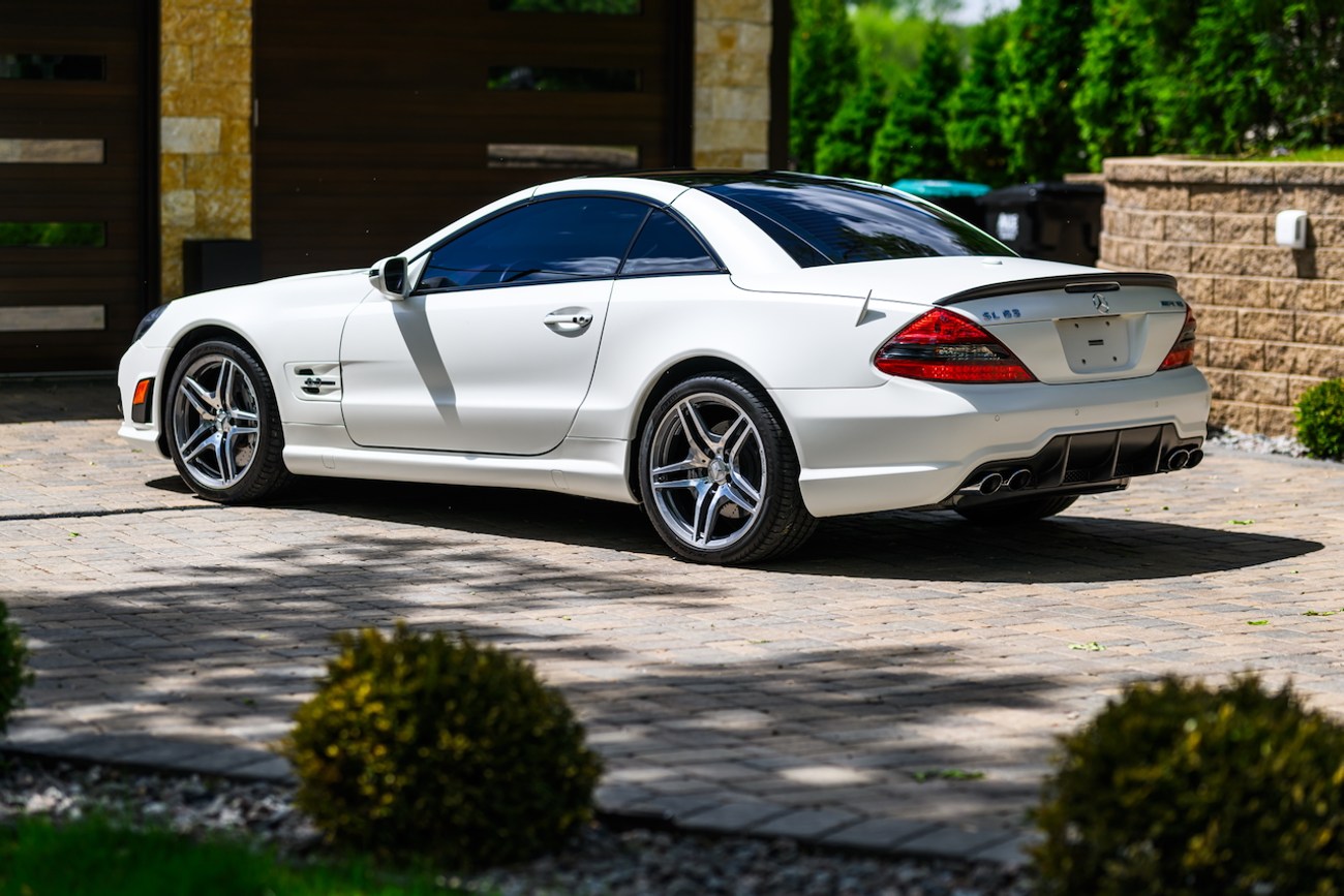 17k-Mile 2009 Mercedes-Benz SL63 AMG Edition IWC w/Matching Watch For ...