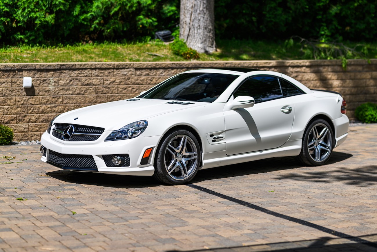 17k-Mile 2009 Mercedes-Benz SL63 AMG Edition IWC w/Matching Watch For ...