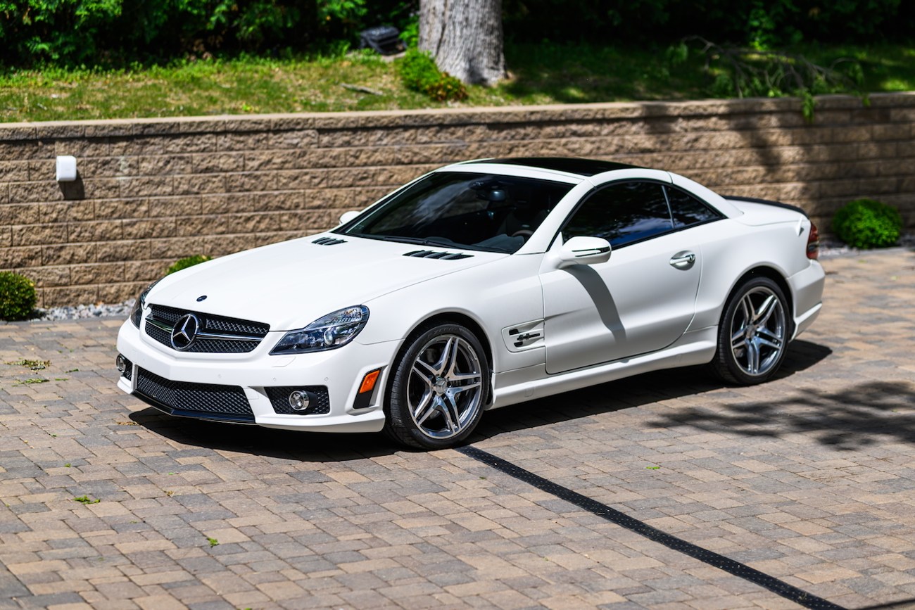 17k-Mile 2009 Mercedes-Benz SL63 AMG Edition IWC w/Matching Watch For ...