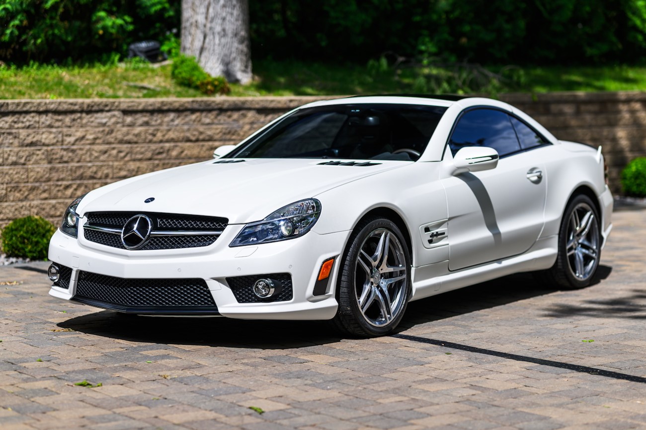 17k-Mile 2009 Mercedes-Benz SL63 AMG Edition IWC w/Matching Watch For ...