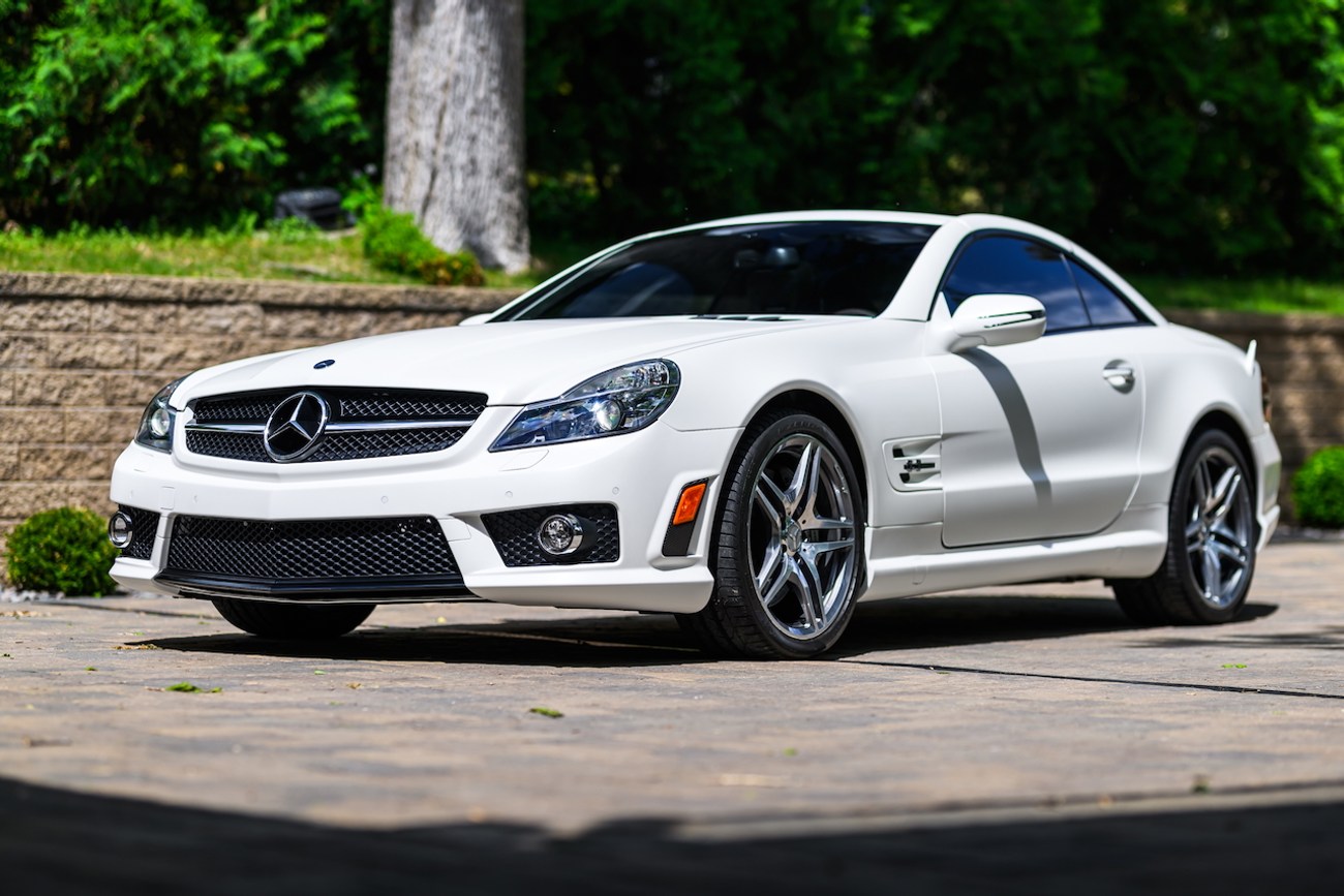 17k-Mile 2009 Mercedes-Benz SL63 AMG Edition IWC w/Matching Watch For ...