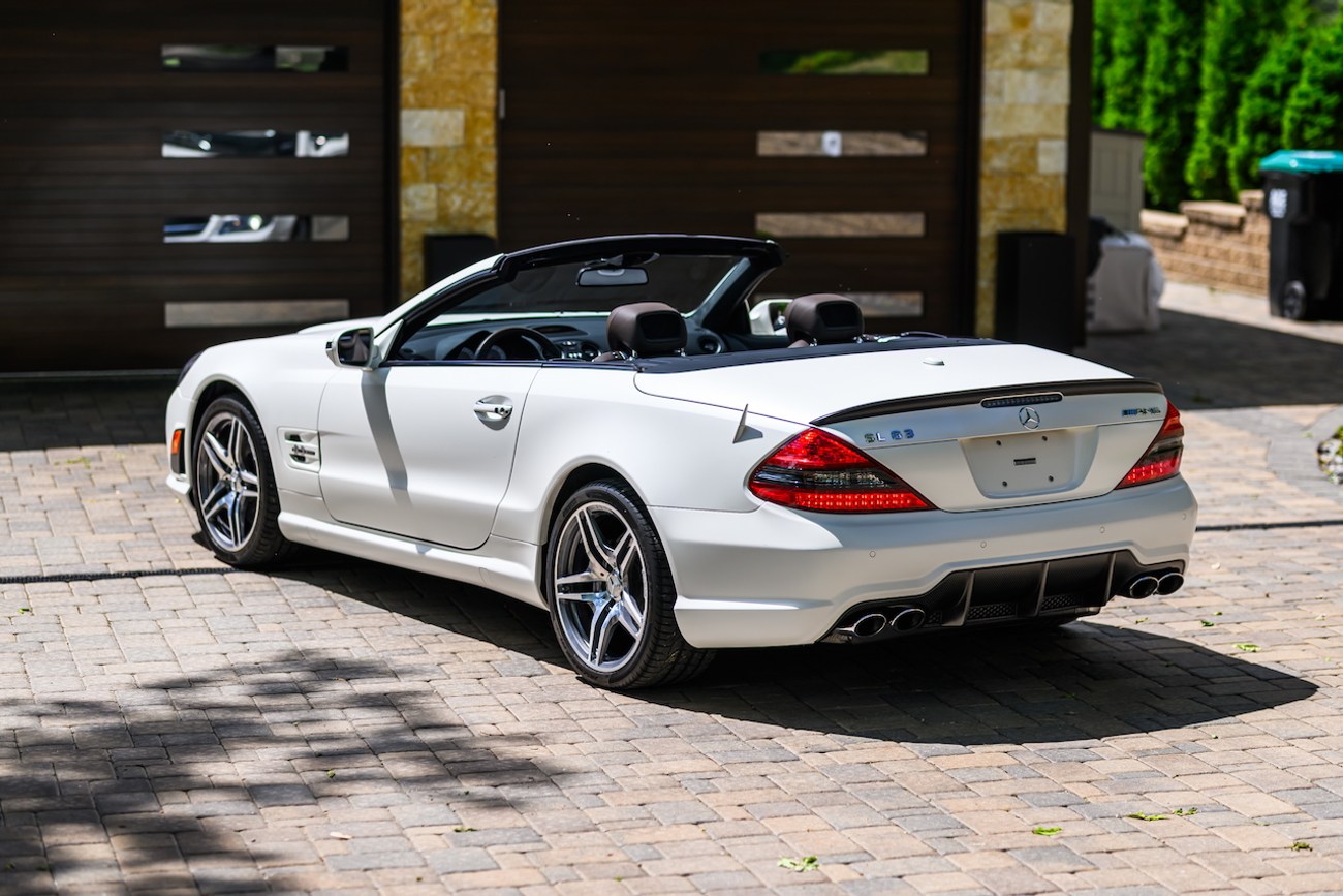 17k-Mile 2009 Mercedes-Benz SL63 AMG Edition IWC w/Matching Watch For ...