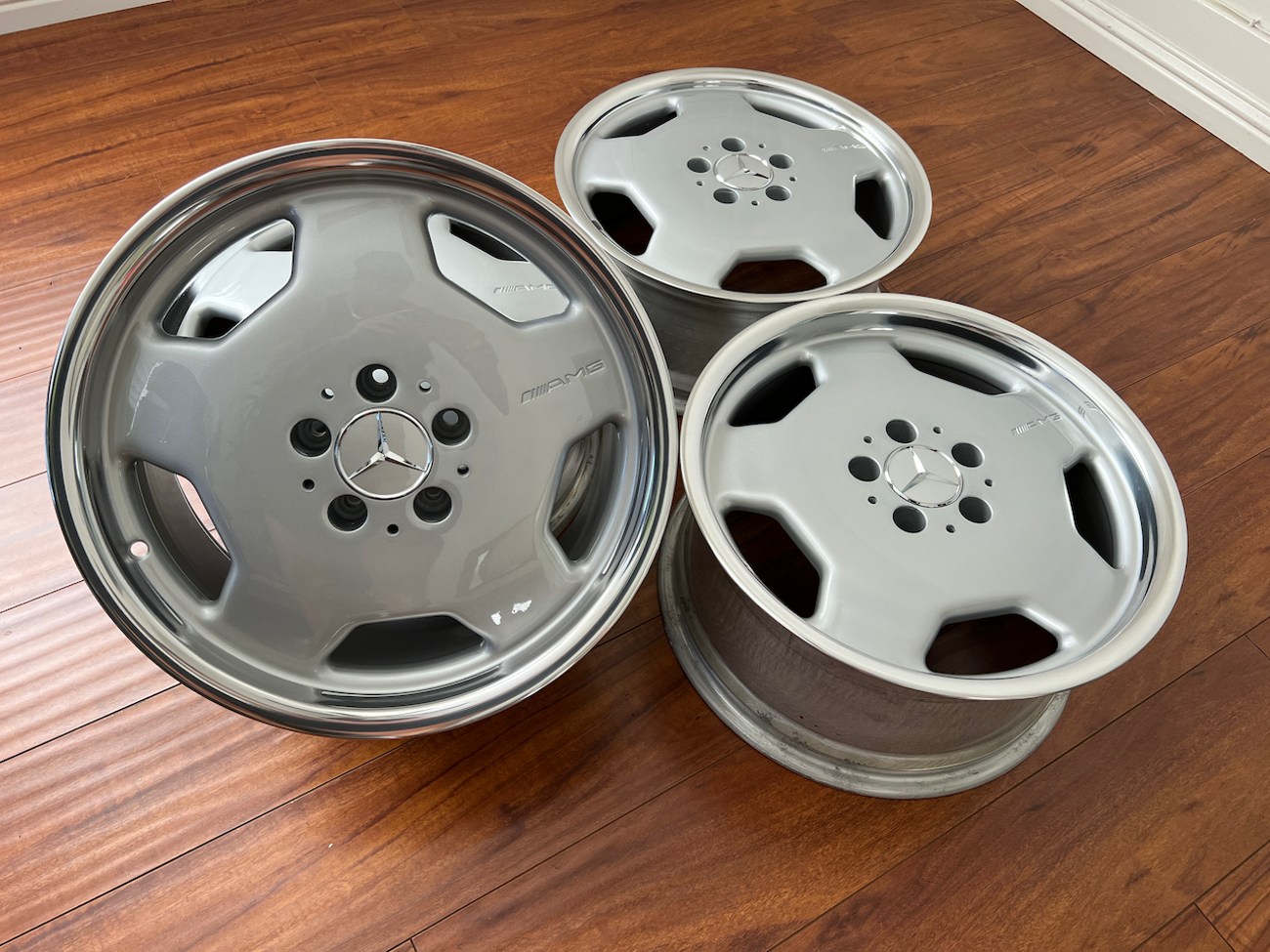 Staggered 17" AMG Aero II Monoblock Wheels For Sale | The MB Market
